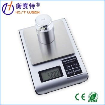 China HOSTWEIGH digital jewelry scale 1000g 0.1g Mini Portable LCD Electronic Digital Scale Jewelry Pocket Balance Weight for sale