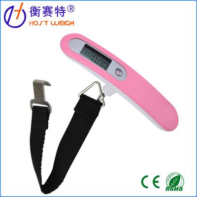 China 50kg ABS plastic digital luggage scale with portable design for sale