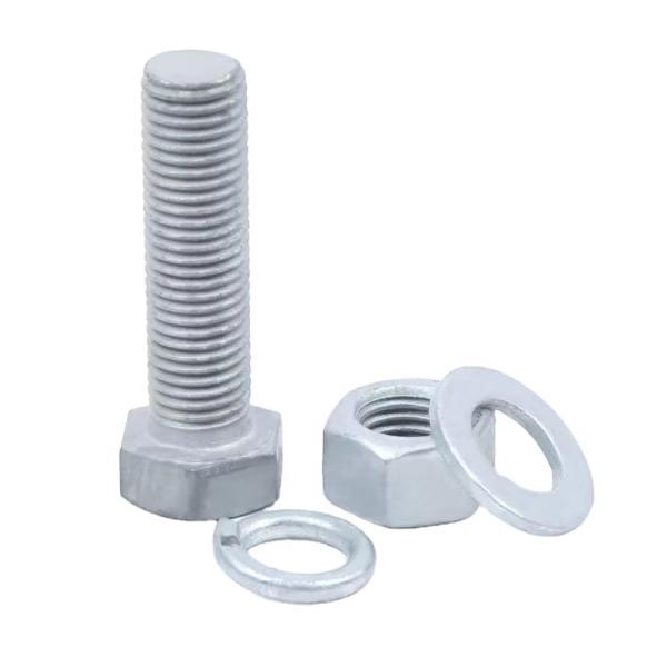 Quality Fastener Factory Hex Bolt Hot Dip Galvanized Bolt Galvanized Bolt for sale