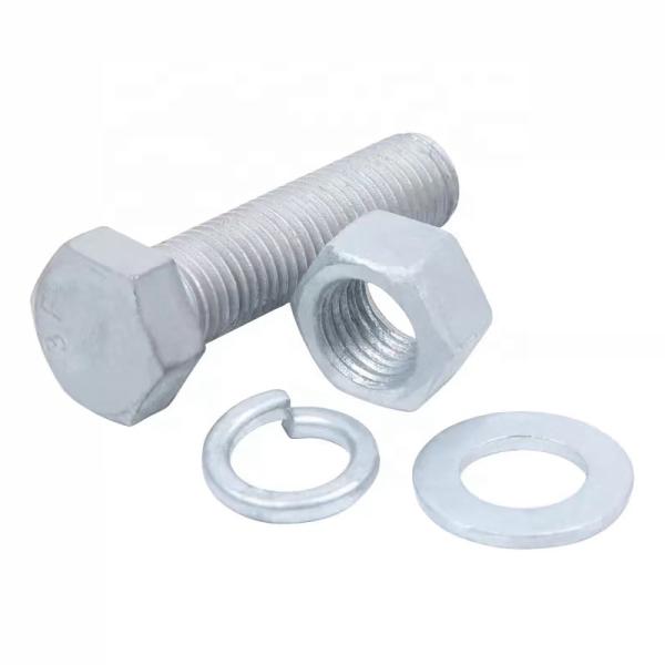 Quality Fastener Factory Hex Bolt Hot Dip Galvanized Bolt Galvanized Bolt for sale