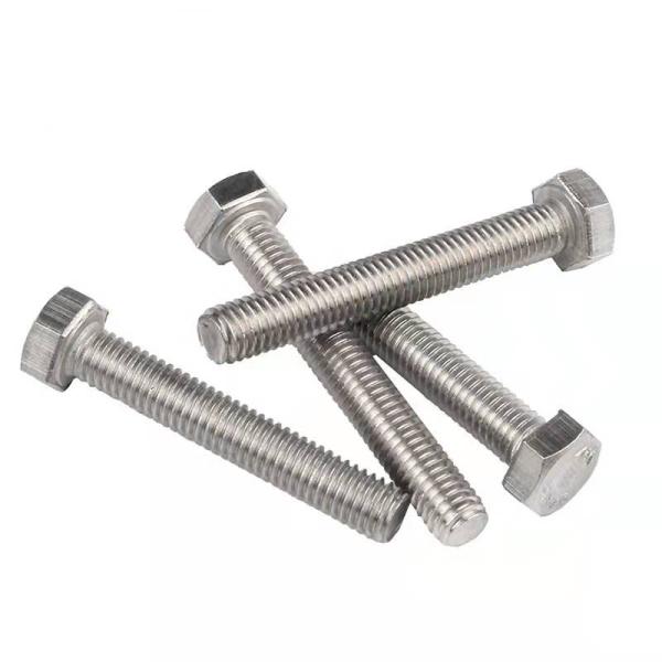 Quality Din931 Stainless Steel Hexagon Bolt Factory Export Ss304  Ss316 Hex Bolt Din933 for sale
