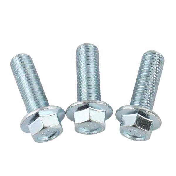 Quality China Fastener High Quality DIN6921 Flange Bolt 4.8/8.8/10.9/12 9flange Bolt for sale