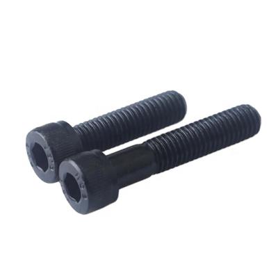 China Grade 8.8 Hexagon Socket Bolt Black Carbon Steel Cup Head Screw High Strength M6m8m10m12m16 Allen Bolts DIN912 for sale