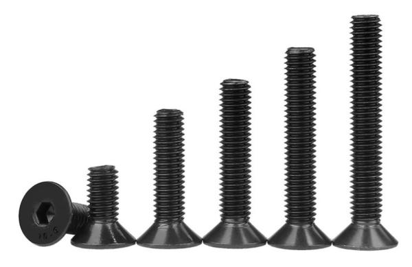 Quality DIN 7991 Hexagon Socket Countersunk Head Screws Grade 8.8 10.9 12.9 DIN7991 for sale