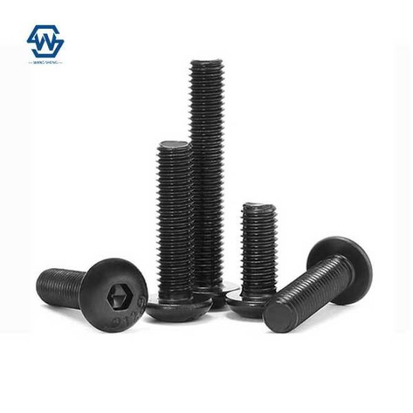 Quality Button Head Socket Cap Screw (BHSCS) Grade 4.8/8.8/10.9/12.9 Half Round Head Cap for sale