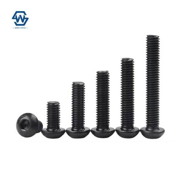 Quality Button Head Socket Cap Screw (BHSCS) Grade 4.8/8.8/10.9/12.9 Half Round Head Cap for sale