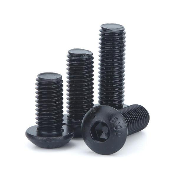 Quality Button Head Socket Cap Screw (BHSCS) Grade 4.8/8.8/10.9/12.9 Half Round Head Cap for sale