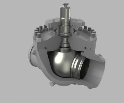 China KATA API 6D VALVE TOP ENTRY BALL VALVE HIGH QUALITY NPS 12