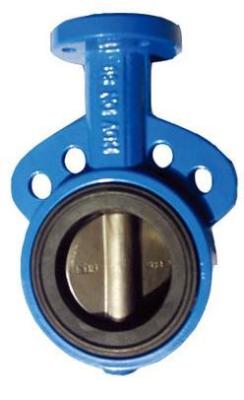 China Wafer Type Stainless Steel Butterfly Valve NPS 2