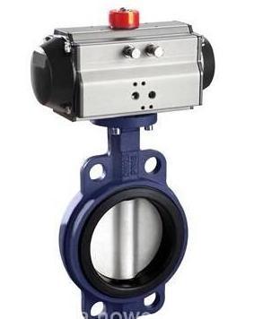China ASTM A105 Wafer Type Connection Butterfly Valve with Electric Actuator for sale