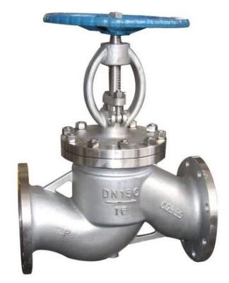China Stainless Steel Straight-Through Rising Stem Globe Valve DN150 with Flange Connection for sale
