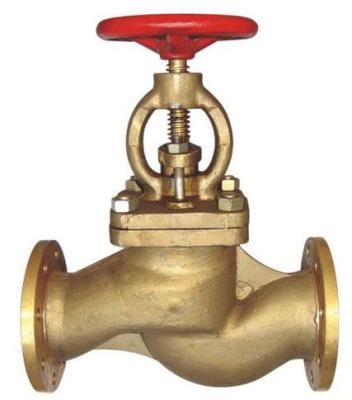 China Bronze Body Straight-Through Rising Stem Globe Valve DN150 with Flange Connection for sale