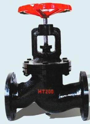 China WCB Body Straight-flow Rising Stem Globe Valve with handwheel for sale