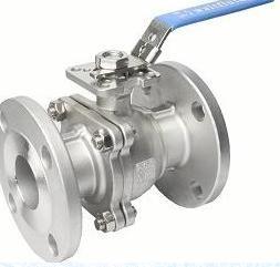 China 2pc Ball Valve With Flanged with Direct Mount Pad  (SS316/SS304/WCB) for sale