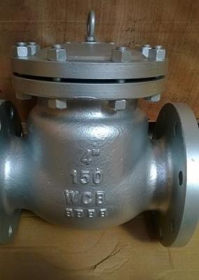 China Stainless Steel Material Swing Type Check Valve NPS2'-36' Class 900-2500 for sale
