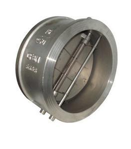 China Stainless Steel Material Wafer check valve with Flanged Connection for sale