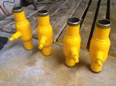 China Muanal Operator Stainless Steel Material Full Welding Floating Ball Valve for sale