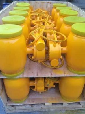 China Full Welding Floating Ball Valve with Worm Gear Carbon Steel Material for sale