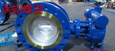 China Worm Gear Stainless Steel Butterfly Valve with RF Flanged Connection for sale