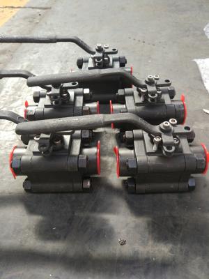 China 3-Piece Full Bore Forged Steel A105 Ball valve Class 800 1