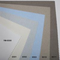 China Blackout Roller Blinds Fireproof Fabric 100%Polyester Roller Blinds Fabric for sale
