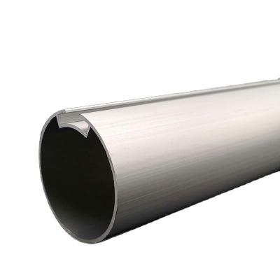 Cina High Quality Aluminium profile 6063-T5 anodized spring tube for curtain in vendita