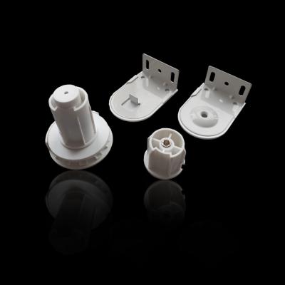 Cina Good Quality Small Size 28 Mm Rolling Curtain Head Iron Bracket Plastic Case Blinds  Mechanism in vendita