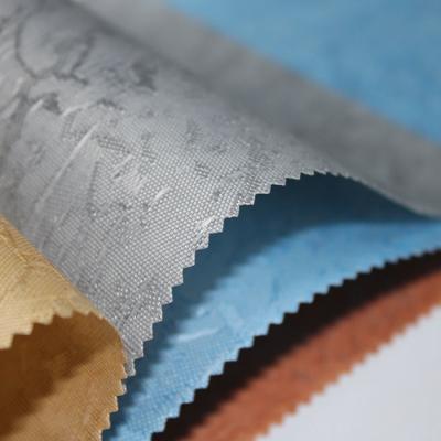 Cina Customized indoor blackout fabrics window shades roller blinds black out rolling shades vinyl roller shades in vendita