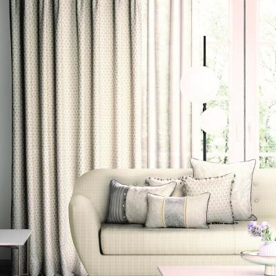 Cina Ceiling Installation Knitted Custom Blackout Curtain Fabric Roll Textiles in vendita