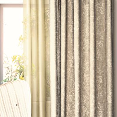 Cina Customization Blackout Window Llinen Curtains Fabric Roll Textiles in vendita