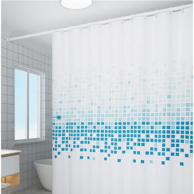 Cina Shower Curtains Good Quality Peva Shower Curtain Custom Bathroom Fabric Shower Curtain in vendita