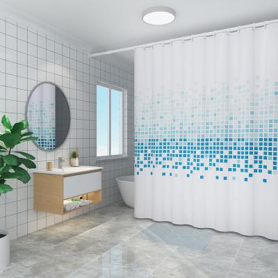 Cina Popular Luxury Shower Curtain Sets Bathroom Curtain Plus Shower Curtains Wholesale in vendita