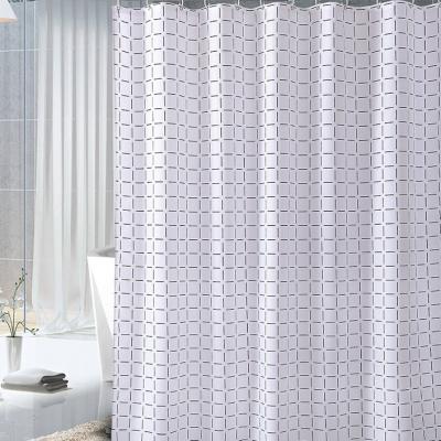 Cina Shower Curtain Good Quality Peva Shower Curtain Custom Bathroom Fabric Shower Curtain in vendita