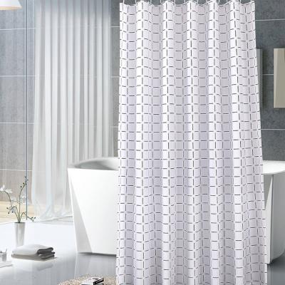 Cina Good Quality Custom Shower Curtain Bathroom Curtains Shower Wholesale Shower Curtains in vendita