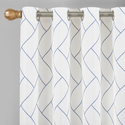 Cina Hot selling Scandinavian Faux Tile Brick Print Waterproof  Bathroom Shower Curtain Bedroom Outdoor in vendita