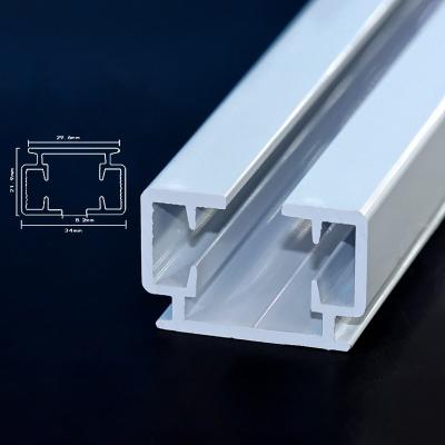 中国 Hot selling Shangfei aluminum profile air rail electrophoresis silent guide rail wall thickness 2.0mm 販売のため