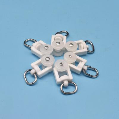 中国 Plastic+Metal Motorized Electric Curtain Track  Components Wheel 販売のため