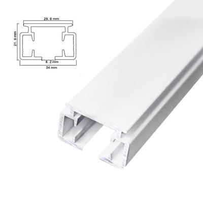 中国 Hot selling Shangfei aluminum profile air rail electrophoresis silent guide rail 2.2mm thick 販売のため