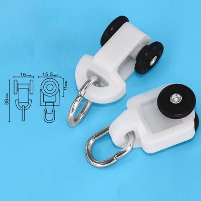 中国 Hot selling Electric opening and closing curtain track old Shangfei S rail pulley 販売のため