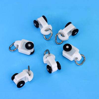 Cina Motorized  Electric Opening And Closing Curtain Track Old Shangfei S Track Rail Pulley Wheel in vendita