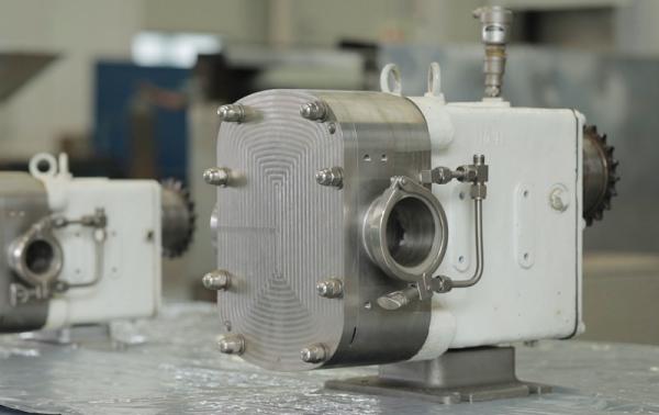 Abrasive Chemicals Rotary Lobe Pump SMS Sanitary Lobe Pump