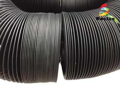 Cina Il nero rotondo della condotta flessibile ignifuga a 12 pollici del PVC con il di alluminio in vendita