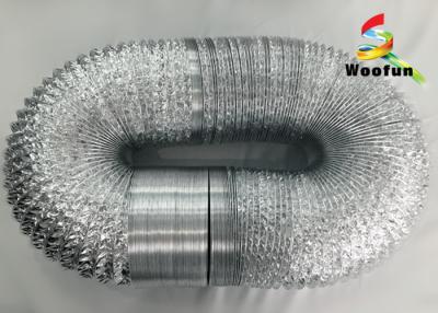 Cina Alluminio flessibile della cappa da cucina di Eco della condotta d'argento amichevole dello sfiato laminato con poliestere in vendita