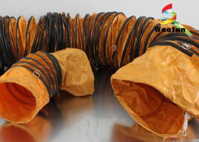 Cina PVC flessibile a prova di fuoco Stretchable su misura della condotta rispettoso dell'ambiente in vendita