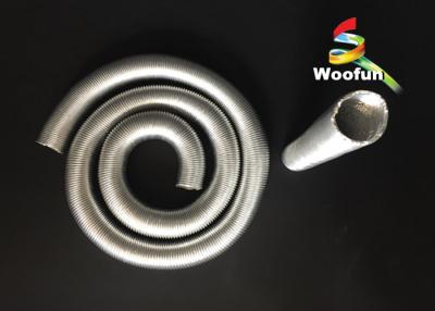 Cina Vetro di fibra automatico di alluminio del tubo della flessione dello scarico di protezione contro il calore estensibile in vendita