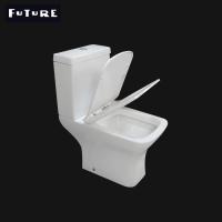 China Smooth Glazed Rimless Small Close Coupled Wc for sale