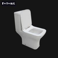 China Smooth Glazed Rimless Small Close Coupled Wc for sale
