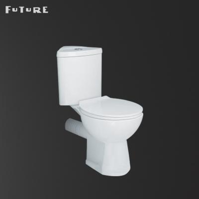 China OEM Ideal Standard Corner Wc Corner Mount Toilet 365mm Wide P Trap for sale