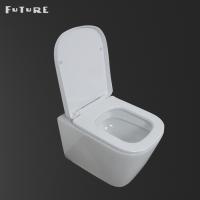 China High Density Smart Commode Back To Wall Washdown Toilet Smooth Glazed for sale