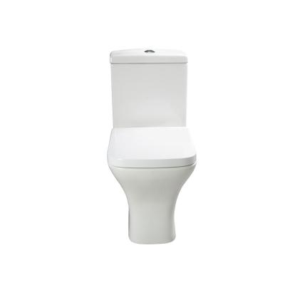 China Automatic Deodorization Close Coupled Corner Toilet White 20-30KG for sale